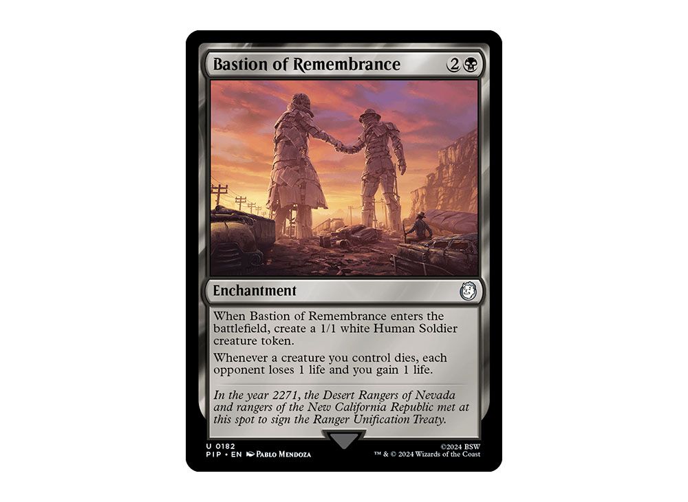 Bastion of Remembrance U :Foil [PIP 0182] [EN](Fallout) | SNKRDUNK