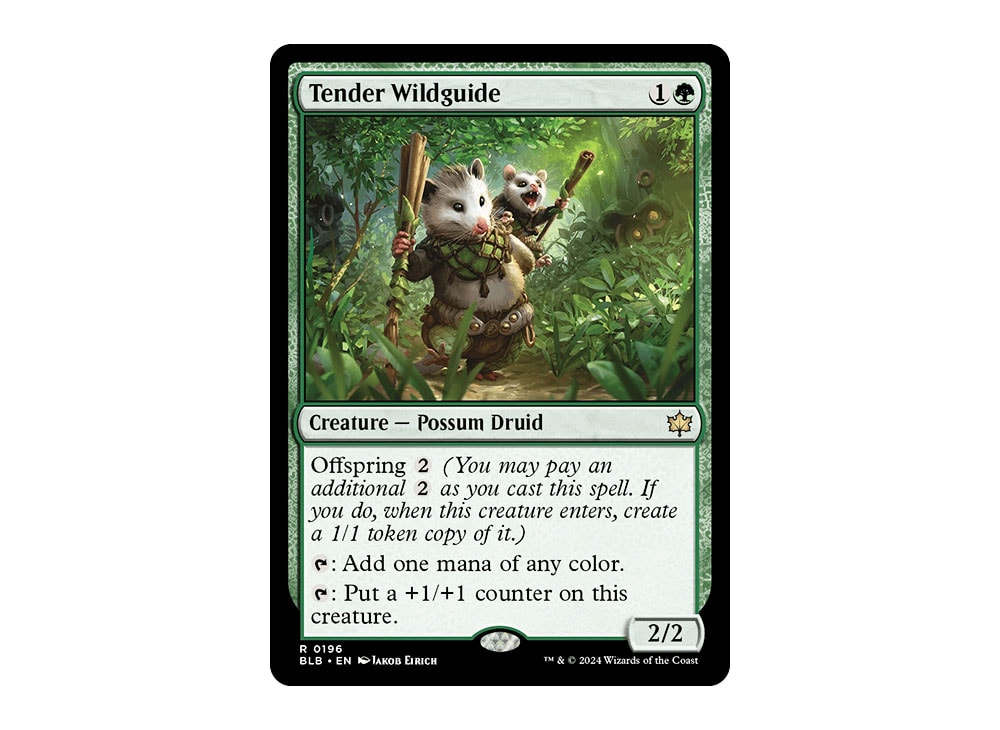 Tender Wildguide R :Foil [BLB 0196] [EN](Bloomburrow) | SNKRDUNK