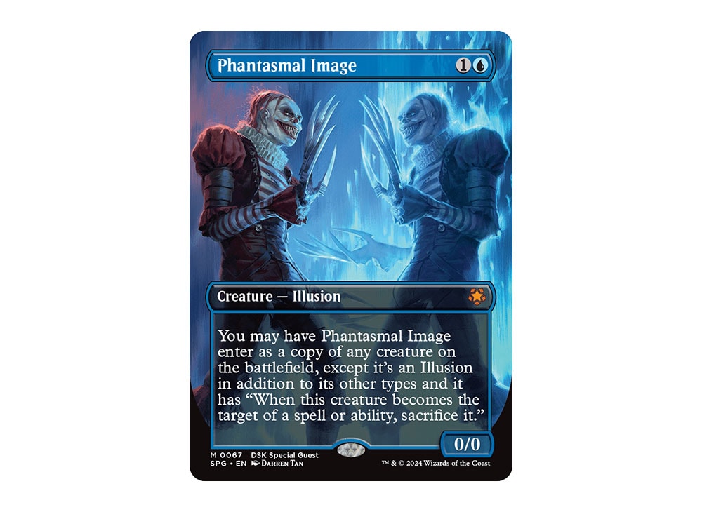 Phantasmal Image M :Foil :Borderless [SPG 0067] [EN](Duskmourn : House ...