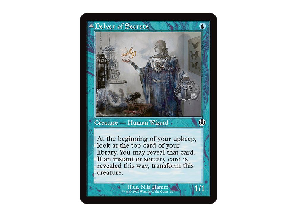 Delver of Secrets / Insectile Aberration C :Foil :Retro Frame [INR 457 ...