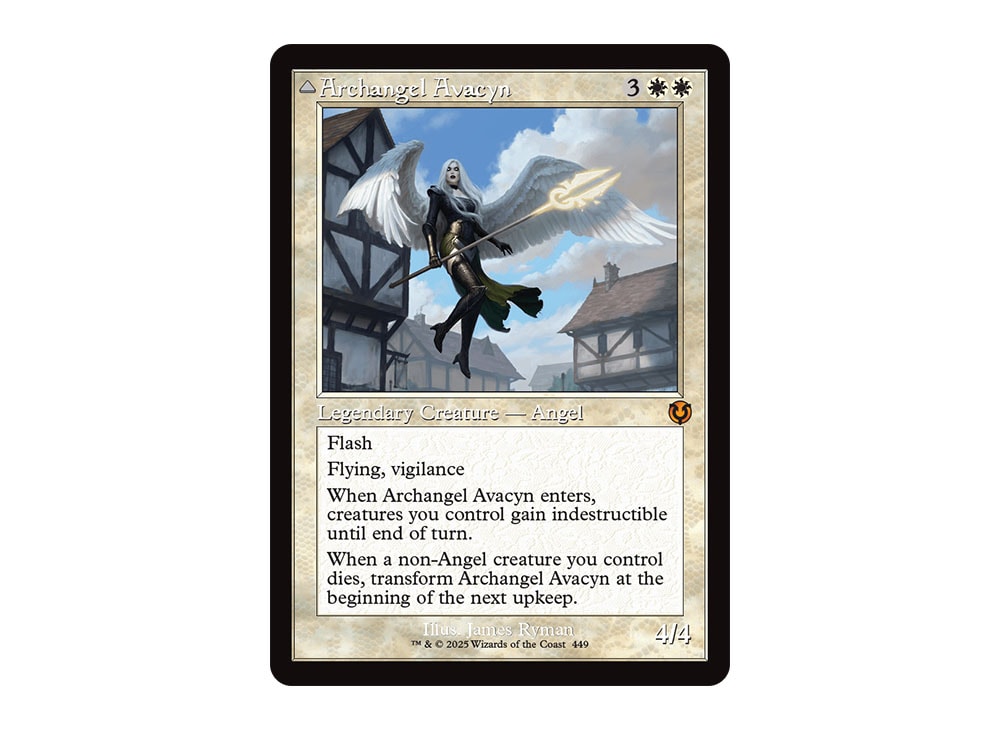 Archangel Avacyn / Avayn the Purifier M :Foil :Retro Frame [INR 449 ...