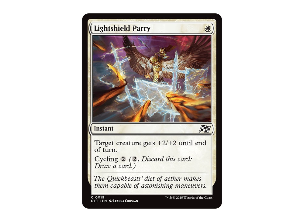 Lightshield Parry C :Foil [DFT 0019] [EN](Aetherdrift) | SNKRDUNK