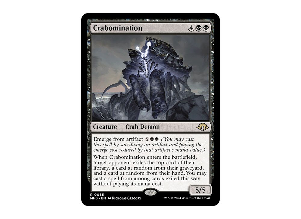 Crabomination R :Foil [MH3 0085] [EN](Modern Horizons 3) | SNKRDUNK
