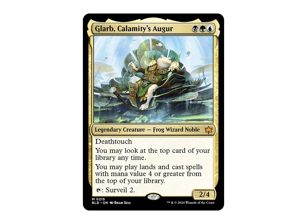 Glarb Calamity's Augur M :Foil [BLB 0215] [EN](Bloomburrow) | SNKRDUNK