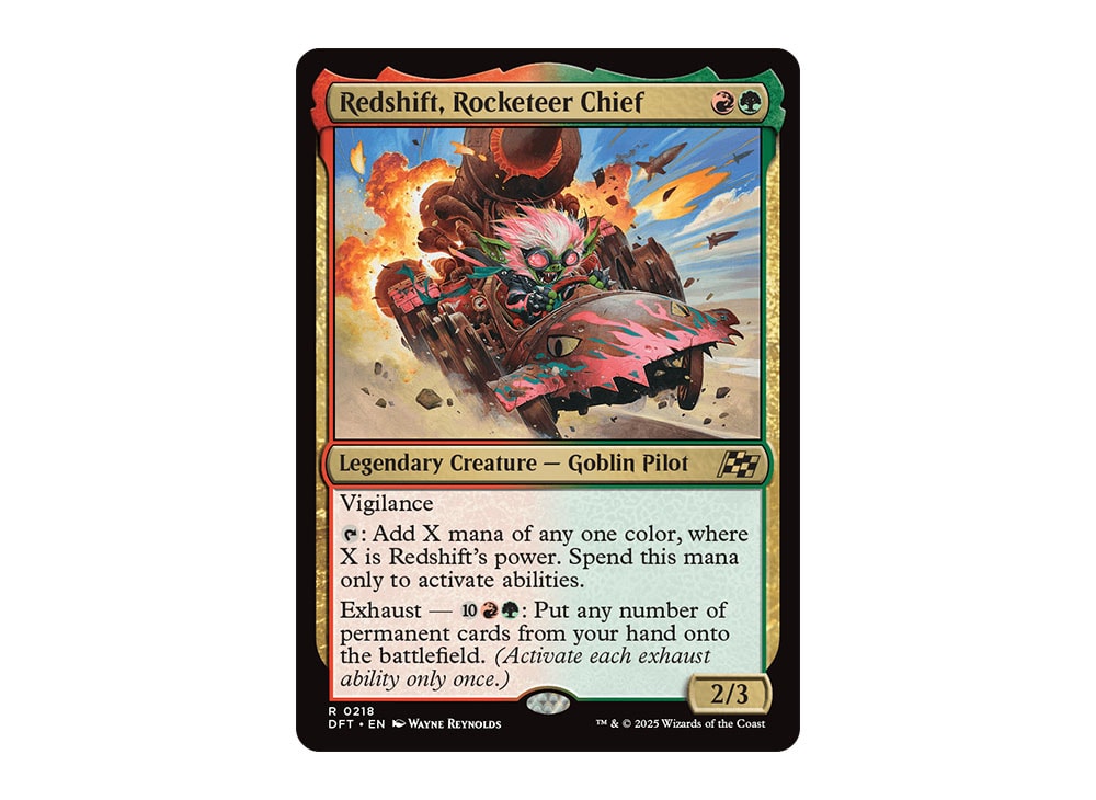 Redshift Rocketeer Chief R :Foil [DFT 0218] [EN](Aetherdrift) | SNKRDUNK