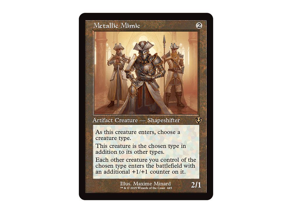 Metallic Mimic R :Foil :Retro Frame [INR 445] [EN](Innistrad Remastered ...