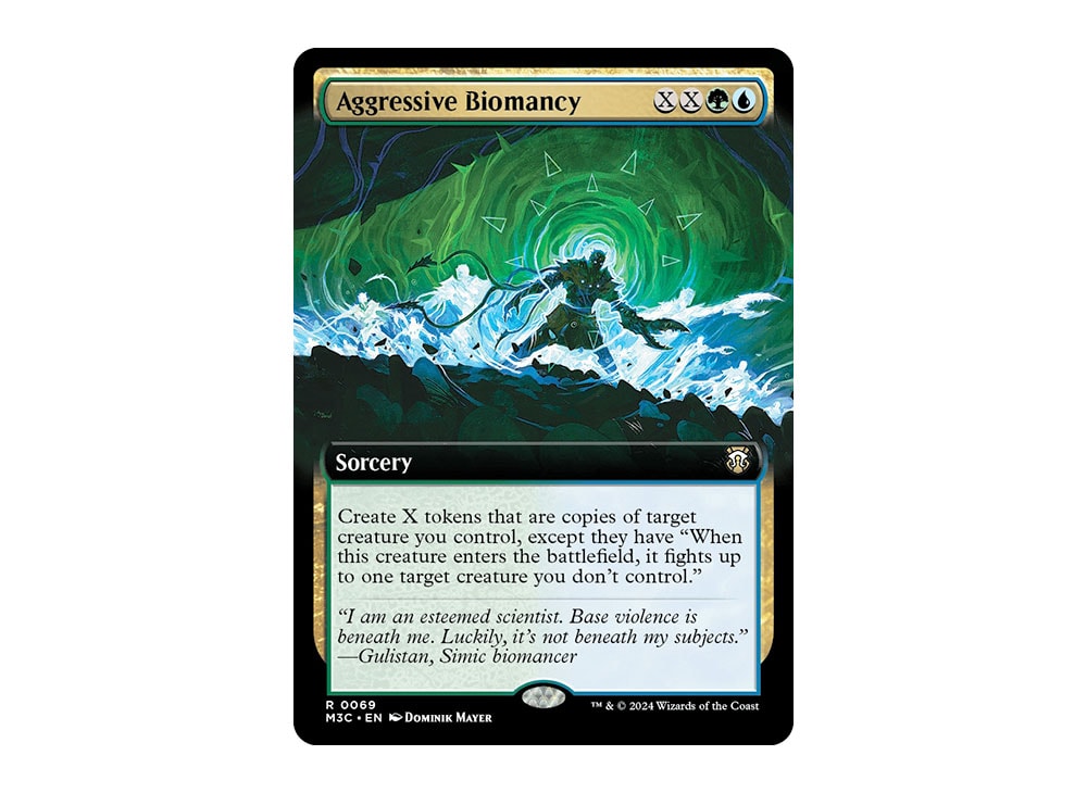 Aggressive Biomancy R :Foil [M3C 0069] [EN](Modern Horizons 3) | SNKRDUNK