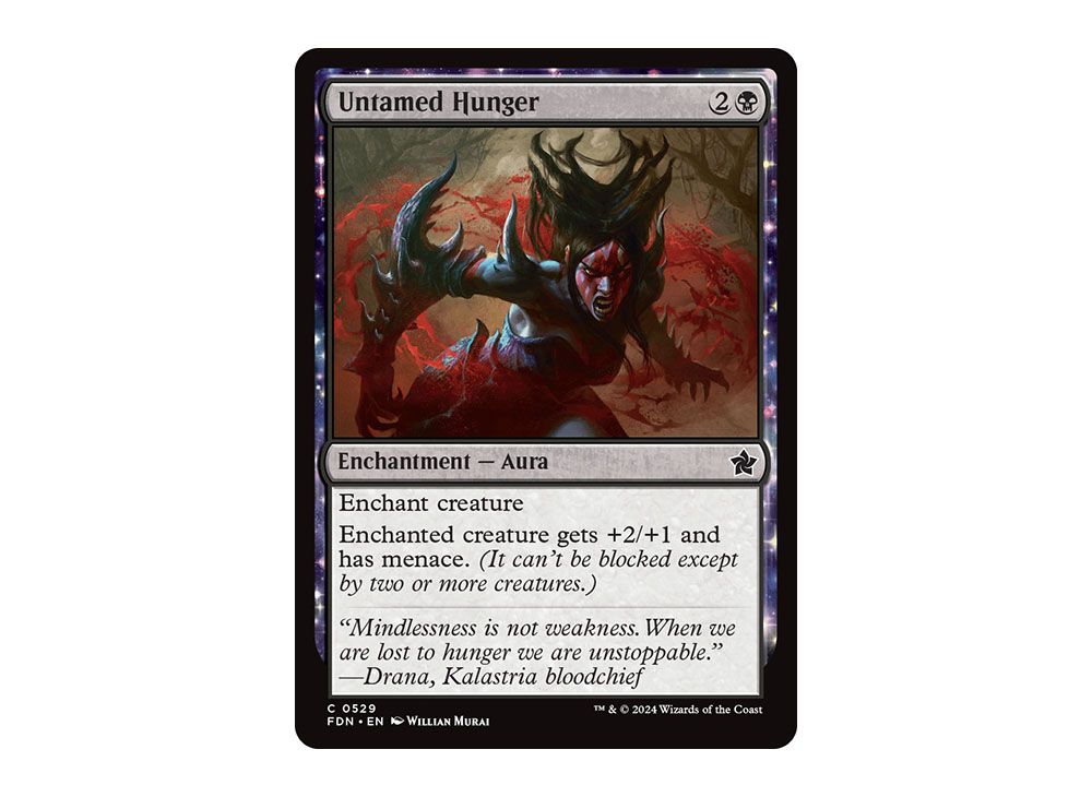Untamed Hunger C [FDN 0529] [EN](Foundations) | SNKRDUNK