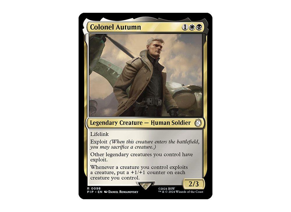 Colonel Autumn R :Foil [PIP 0098] [EN](Fallout) | SNKRDUNK