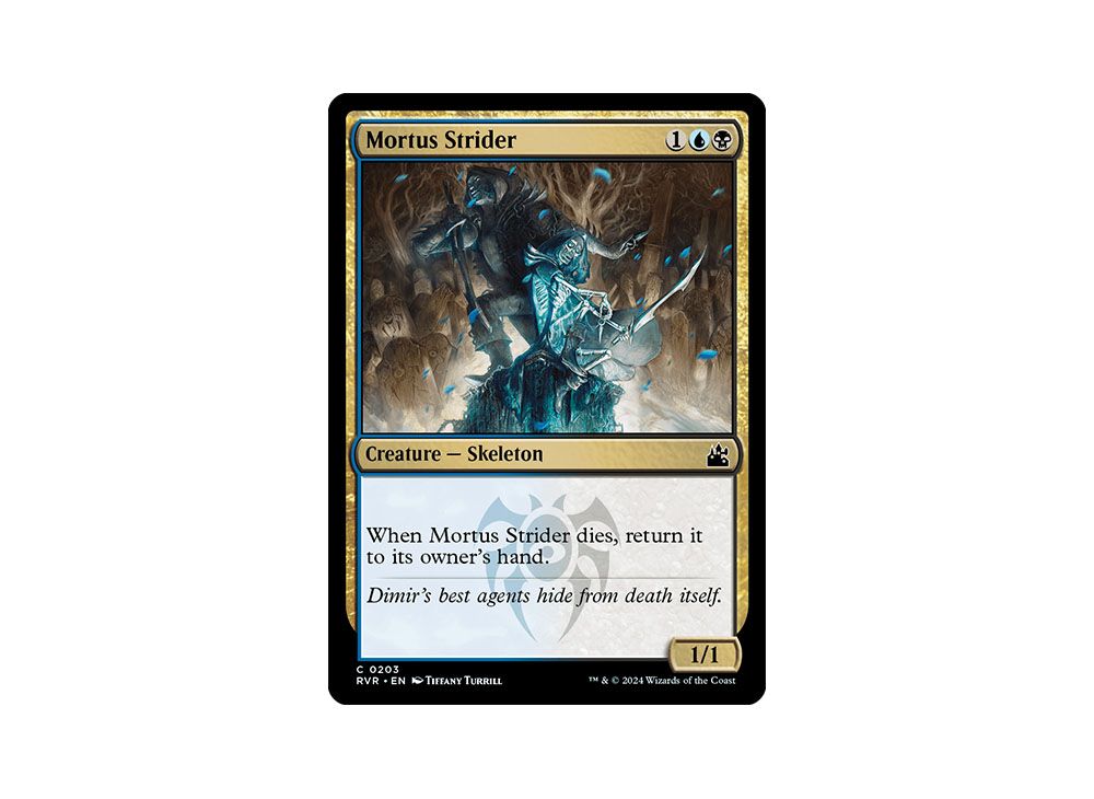 Mortus Strider C :Foil [RVR 0203] [EN](Ravnica Remastered) | SNKRDUNK