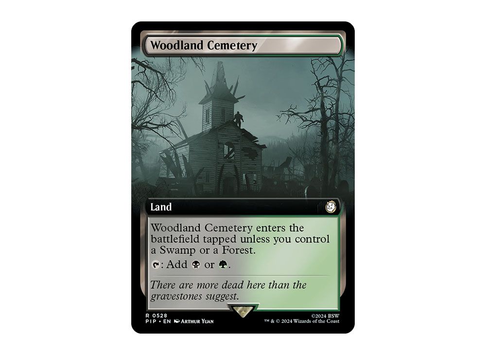 Woodland Cemetery R :Foil [PIP 0528] [EN](Fallout) | SNKRDUNK
