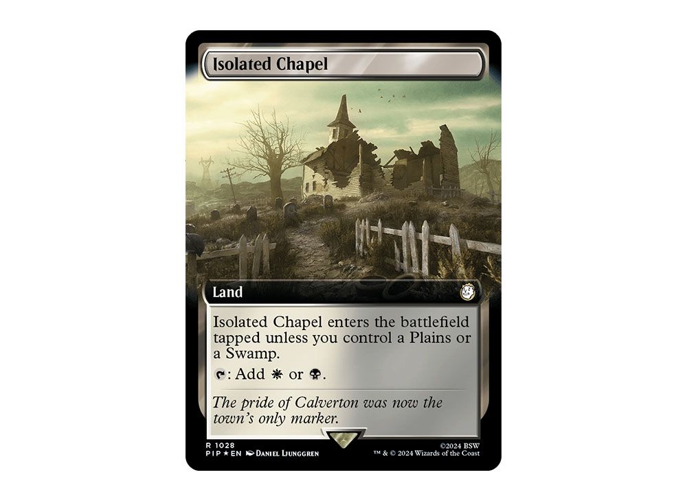 Isolated Chapel R :Foil [PIP 1028] [EN](Fallout) | SNKRDUNK