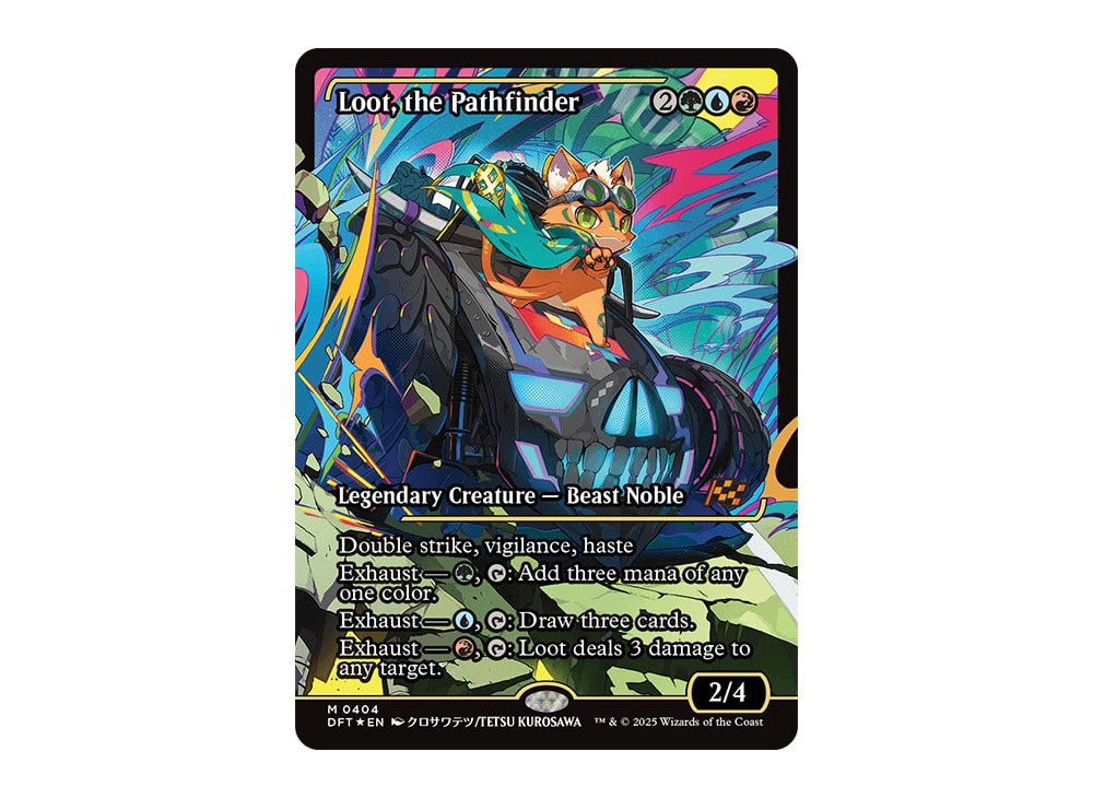 Loot the Pathfinder M :Foil [DFT 0404] [EN](Aetherdrift) | SNKRDUNK