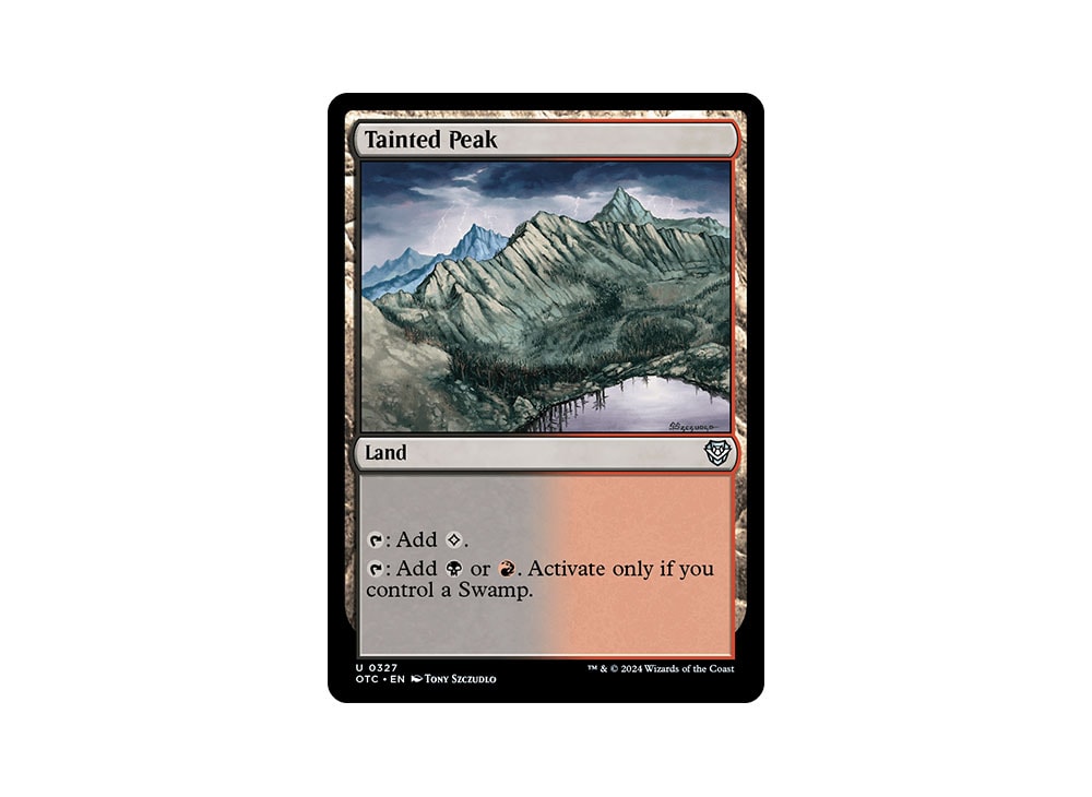 Tainted Peak U [OTC 0327] [EN](Outlaws of Thunder Junction) | SNKRDUNK