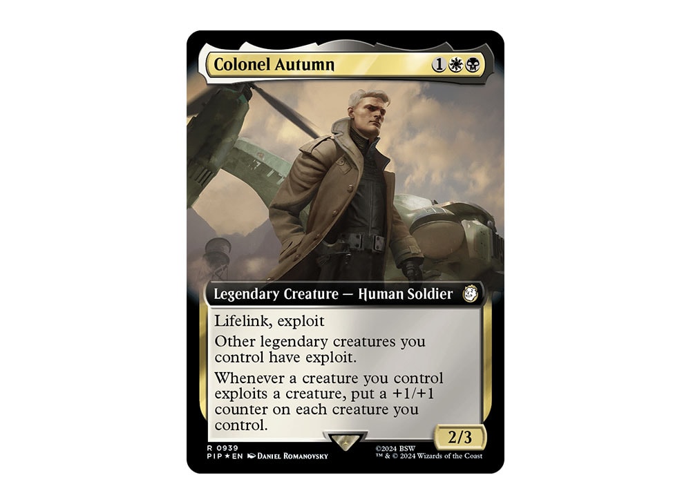 Colonel Autumn R :Foil [PIP 0939] [EN](Fallout) | SNKRDUNK