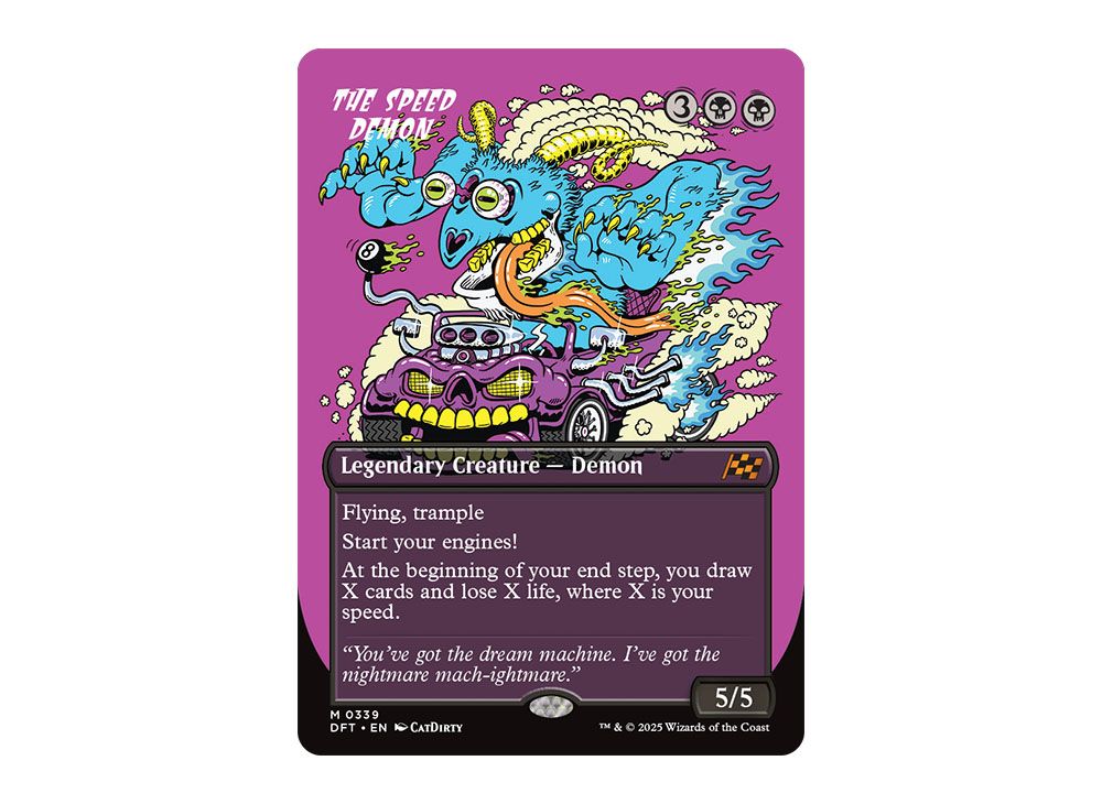 The Speed Demon M :Foil [DFT 0339] [EN](Aetherdrift) | SNKRDUNK