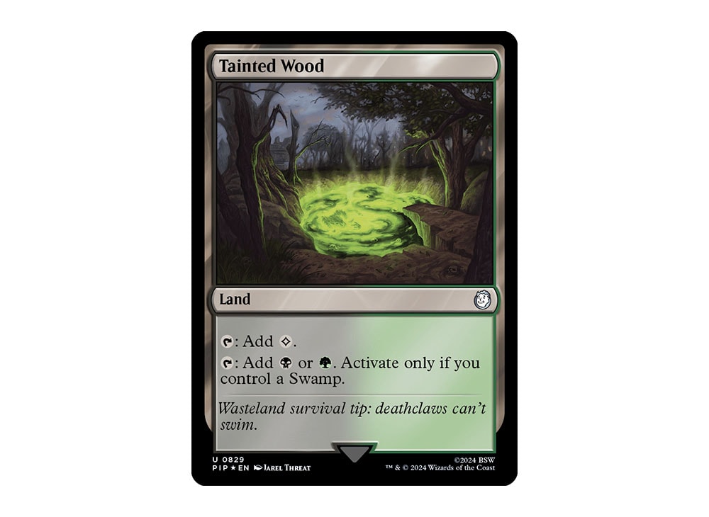 Tainted Wood U :Foil [PIP 0829] [EN](Fallout) | SNKRDUNK
