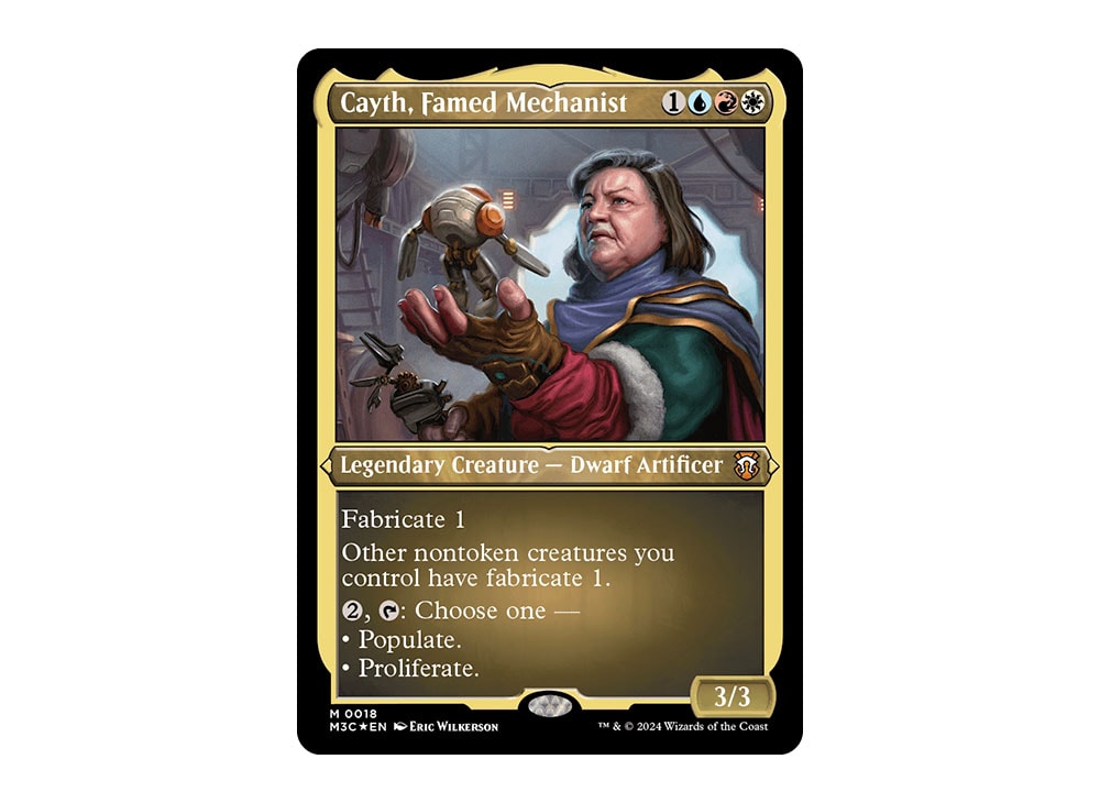 Cayth Famed Mechanist M :Foil [M3C 0018] [EN](Modern Horizons 3) | SNKRDUNK