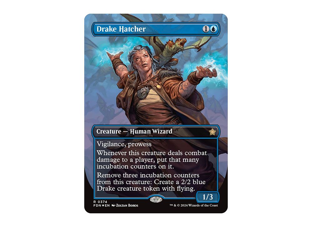 Drake Hatcher R :Foil [FDN 0374] [EN](Foundations) | SNKRDUNK