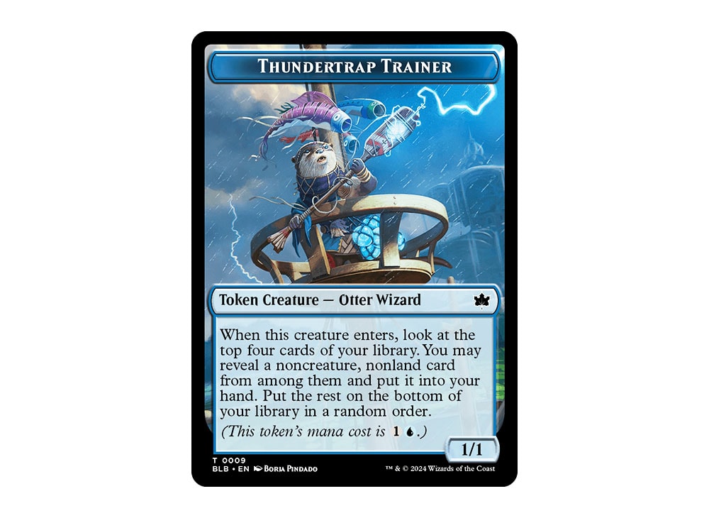 Thundertrap Trainer T :Foil [BLB 0009] [EN](Bloomburrow) | SNKRDUNK