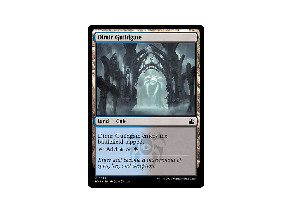 Dimir Guildgate C :Foil [RVR 0276] [EN](Ravnica Remastered) | SNKRDUNK
