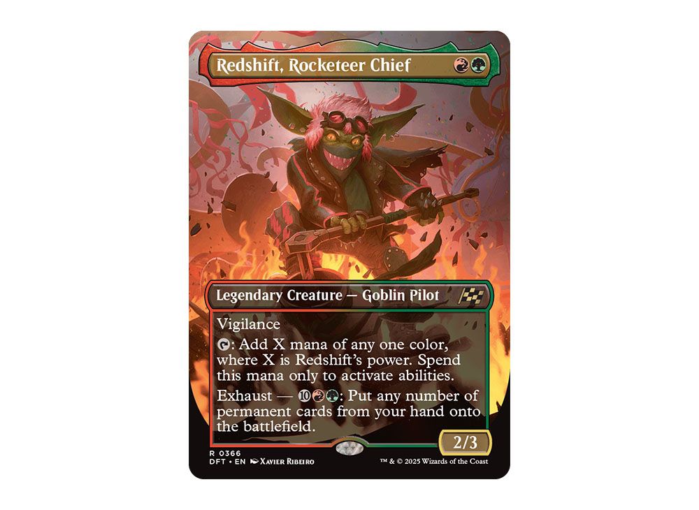Redshift Rocketeer Chief R :Foil [DFT 0366] [EN](Aetherdrift) | SNKRDUNK