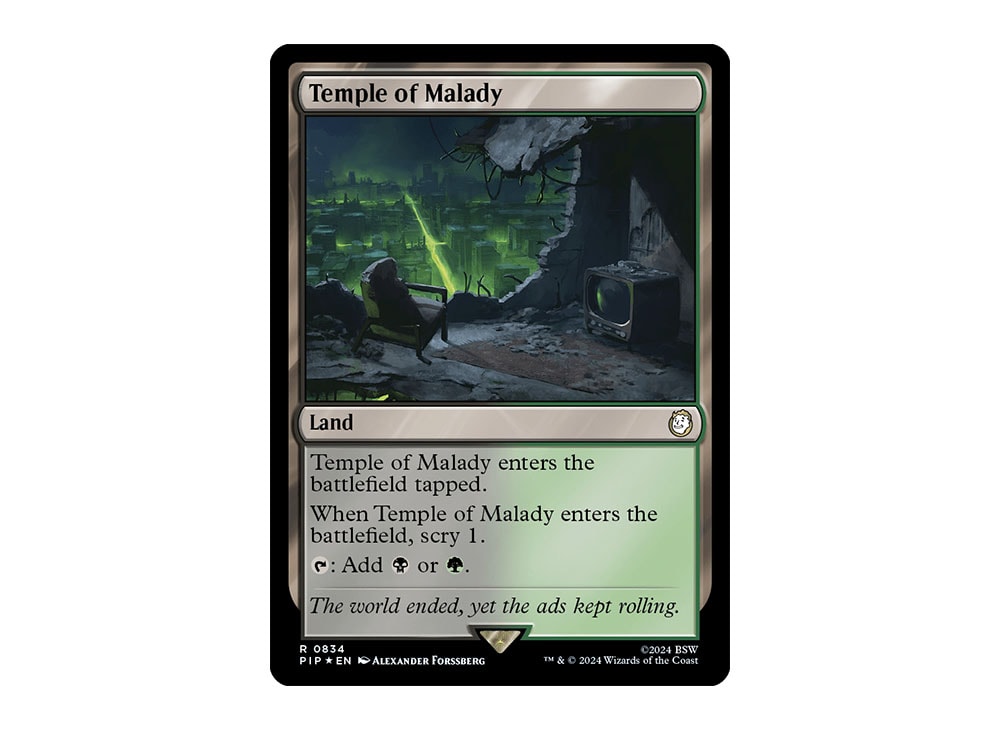 Temple of Malady R :Foil [PIP 0834] [EN](Fallout) | SNKRDUNK