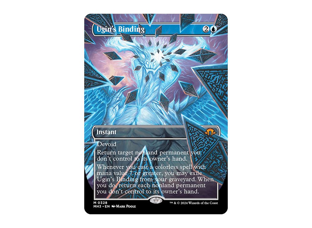 Ugin's Binding M :Foil :Borderless [MH3 0328] [EN](Modern Horizons 3 ...