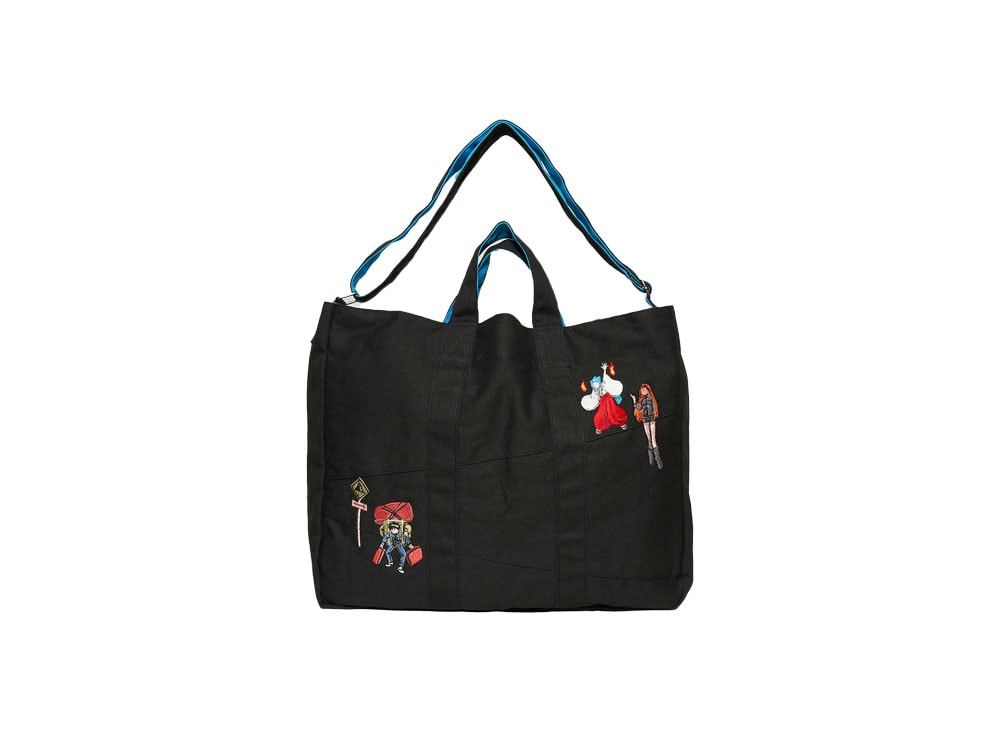 graniph x Takashi Shiina Akogina MikamiSan 2-Way Tote Bag "Black ...