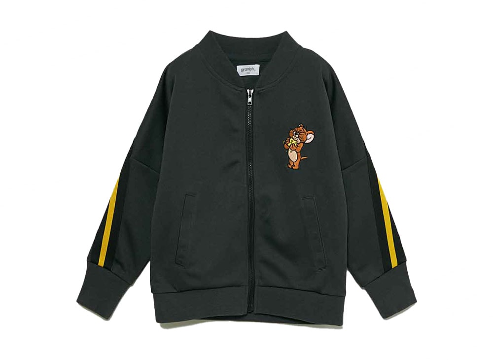 graniph x Tom and Jerry Cheese And Jelly 2 Kids Jersey Zip Jacket ...