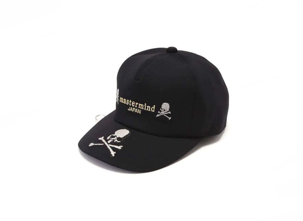 mastermind JAPAN Embroidery Cap Happy Logos "Black" | SNKRDUNK