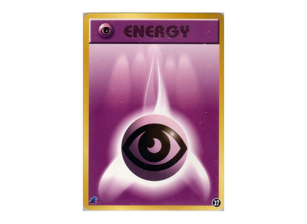 Psychic Energy : Old Back [neo](Pokemon Card neo "Intro Pack neo ...