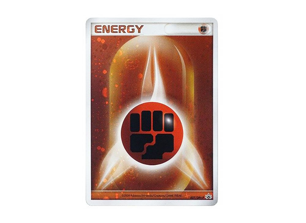 Basic Fighting Energy [DPt-P 027](Promotional Card "Gym Challenge 2009 ...