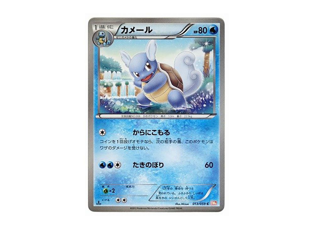 Wartortle C :1ED [BW6 013/059](Expansion Pack "Cold Flare") | SNKRDUNK