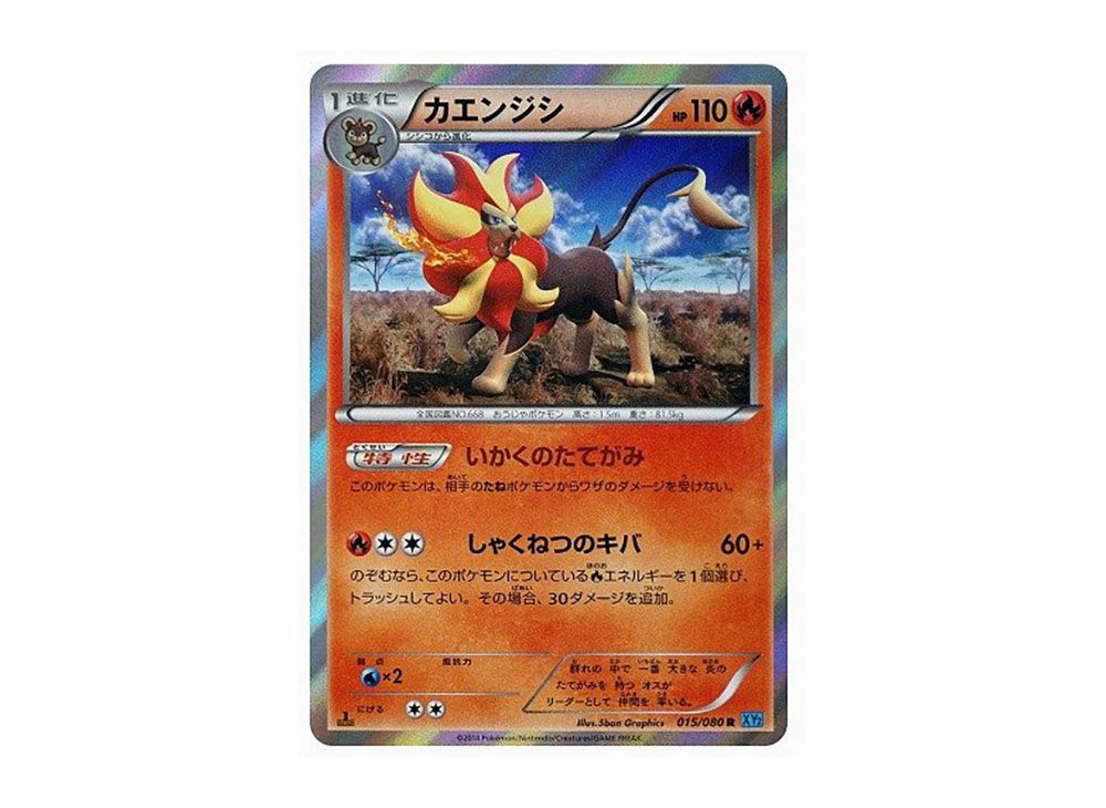 Pyroar R :1ED [XY2 015/080](Expansion Pack "Wild Blaze") | SNKRDUNK
