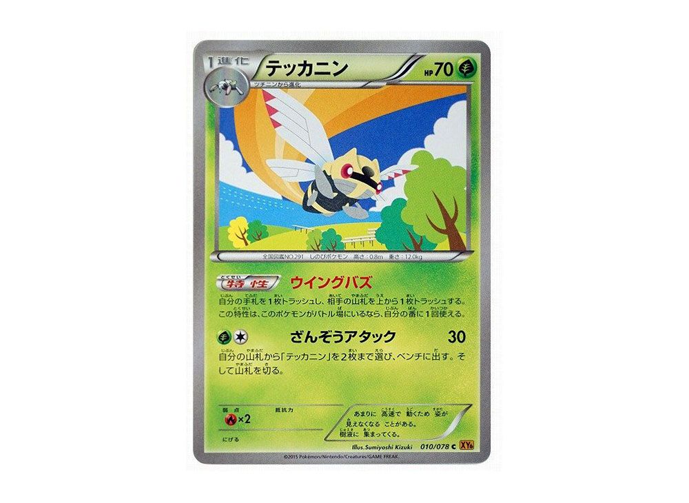 Ninjask C [XY6 010/078](Expansion Pack "Emerald Break") | SNKRDUNK