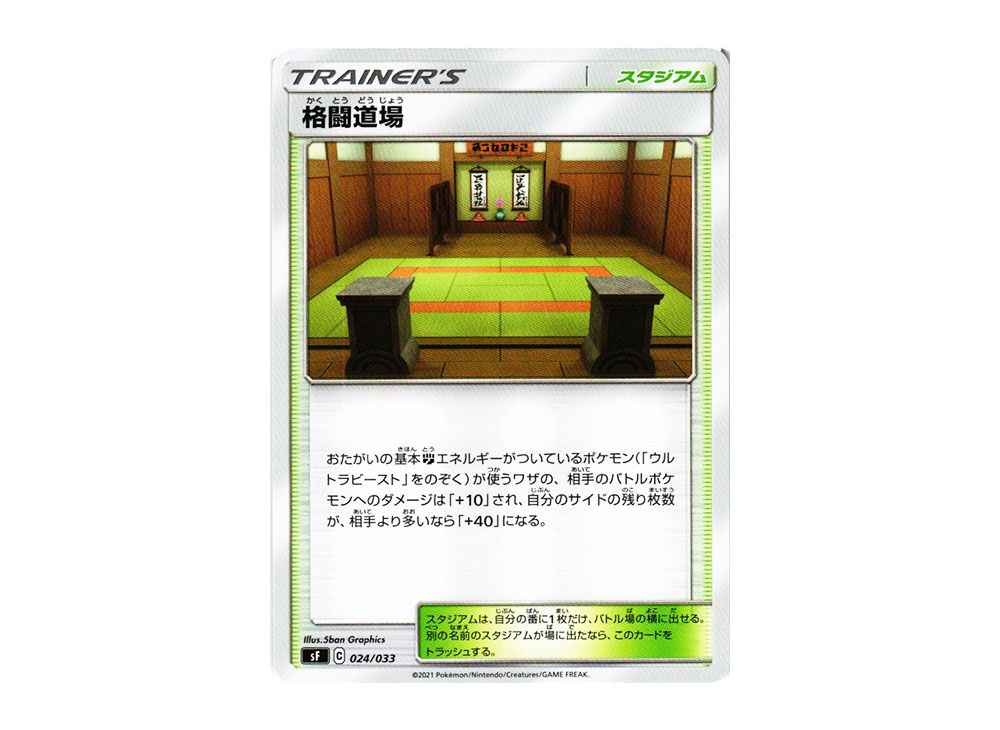Martial Arts Dojo [SF 024/033](Premium Trainer Box "RENGEKI / ICHIGEKI ...