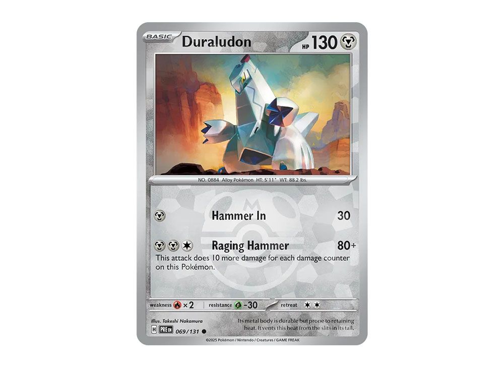 Duraludon C :Master Ball Holo [PRE EN 069/131](Scarlet & Violet ...
