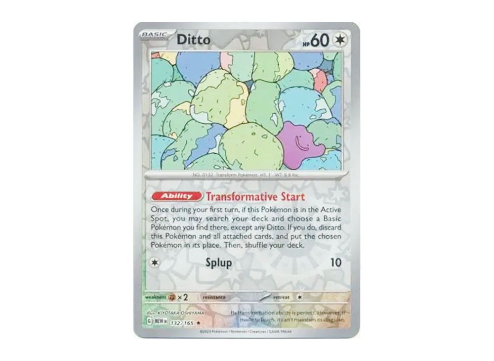 Ditto R :Reverse Holo [MEW EN 132/165](Scarlet & Violet "151") | SNKRDUNK