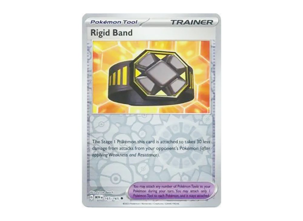 Rigid Band U :Reverse Holo [MEW EN 165/165](Scarlet & Violet "151 ...