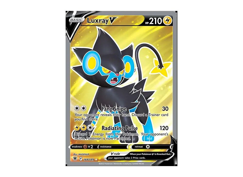 Luxray V UR [168/189](Sword & Shield "Astral Radiance") | SNKRDUNK