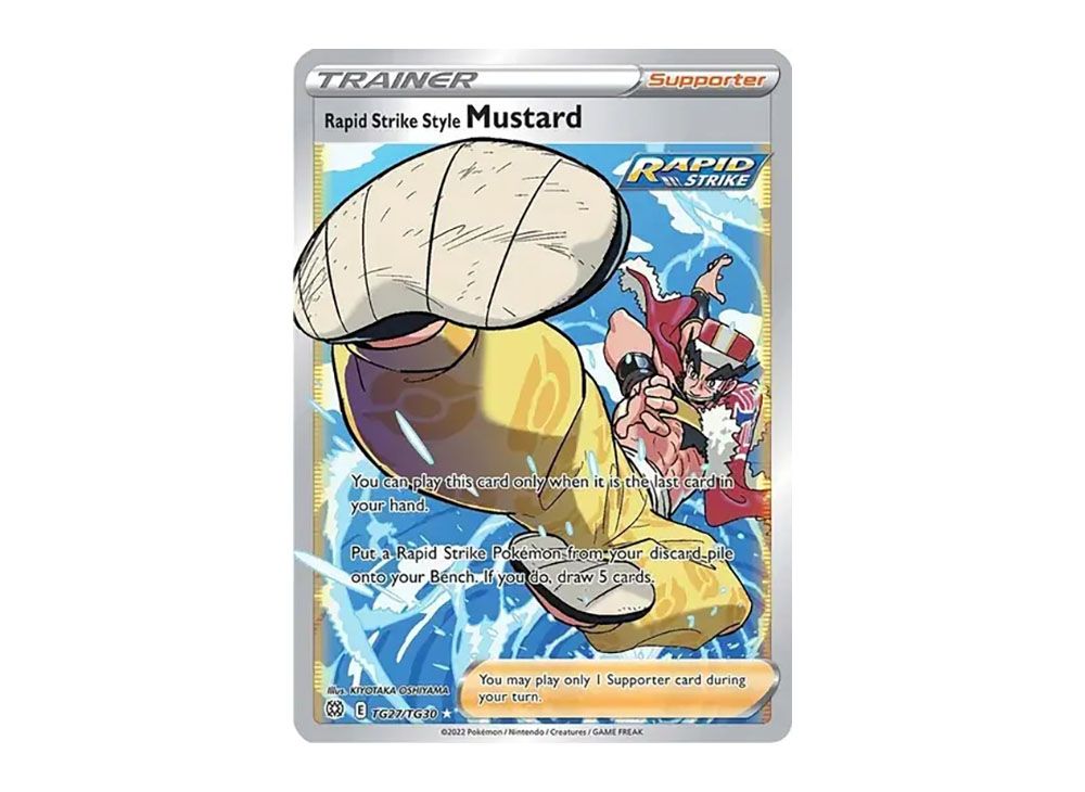 Rapid Strike Style Mustard UR [TG27/TG30](Sword & Shield "Brilliant ...