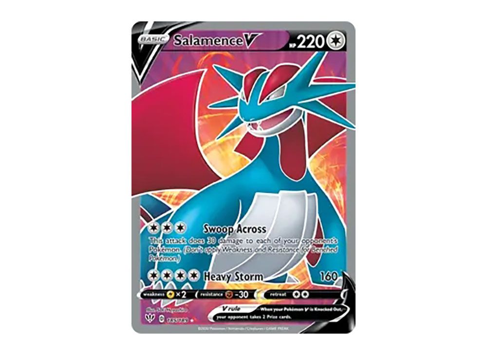 Salamence V UR [185/189](Sword & Shield "Darkness Ablaze") | SNKRDUNK