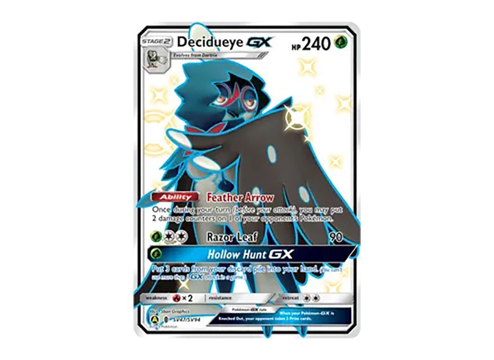 Decidueye GX SUR [SV47/SV94](Sun & Moon "Hidden Fates") | SNKRDUNK