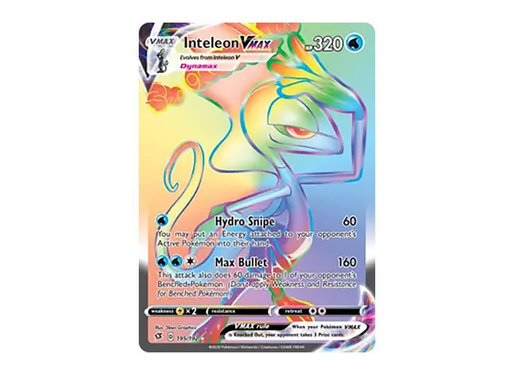 Inteleon VMAX RR [195/192](Sword & Shield "Rebel Clash") | SNKRDUNK