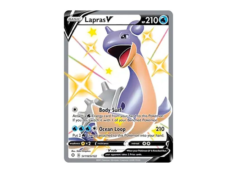 Lapras V SUR [SV110/SV122](Sword & Shield "Shining Fates") | SNKRDUNK