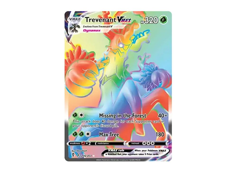 Trevenant VMAX RR [206/203](Sword & Shield "Evolving Skies") | SNKRDUNK