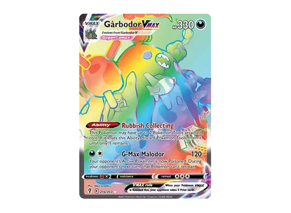 Garbodor VMAX RR [216/203](Sword & Shield "Evolving Skies") | SNKRDUNK