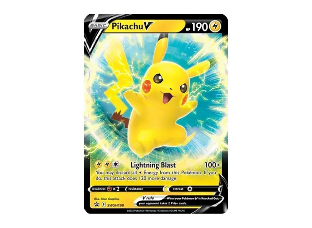 Pikachu V P [SWSH198](Sword & Shield "Promotional Card") | SNKRDUNK