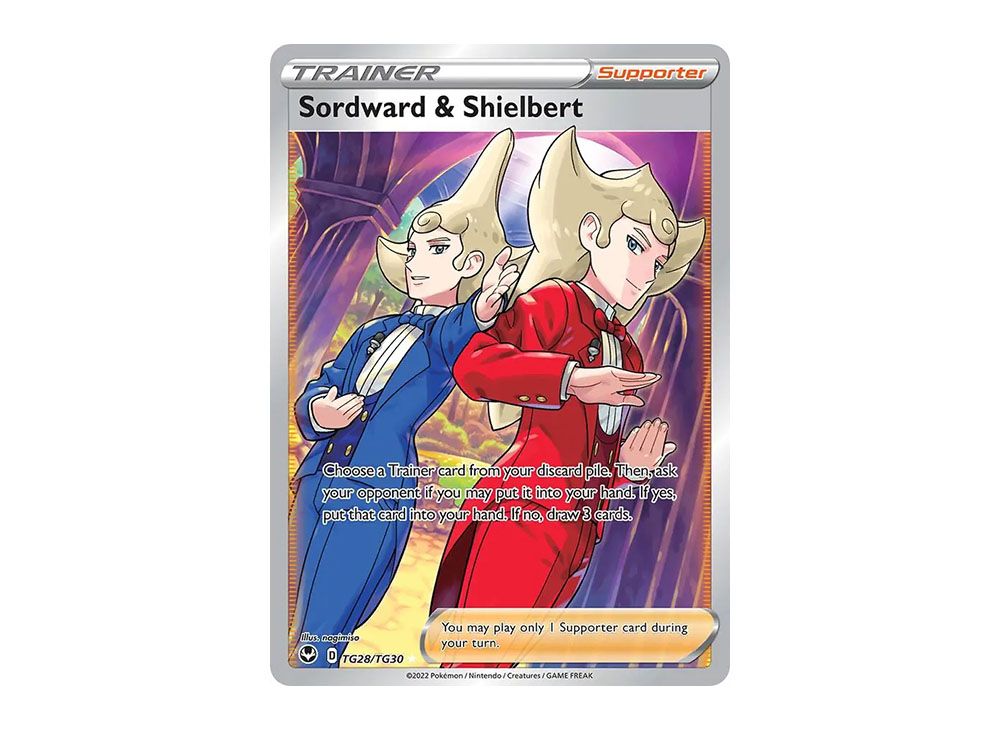 Sordward & Shielbert UR [TG28/TG30](Sword & Shield "Silver Tempest ...